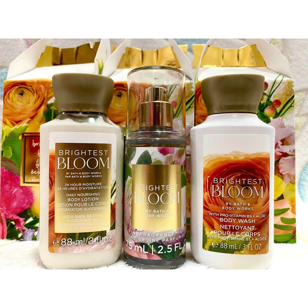BBW Brightest Bloom TS Gift Set | Shopee Philippines
