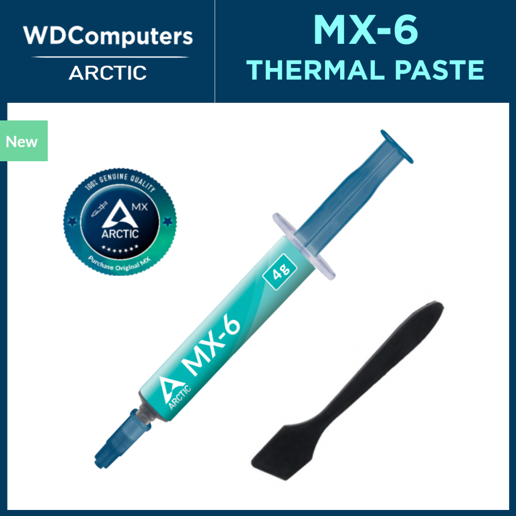 ARCTIC MX-6 Ultimate Performance Thermal Paste for CPU Graphic Cards ...