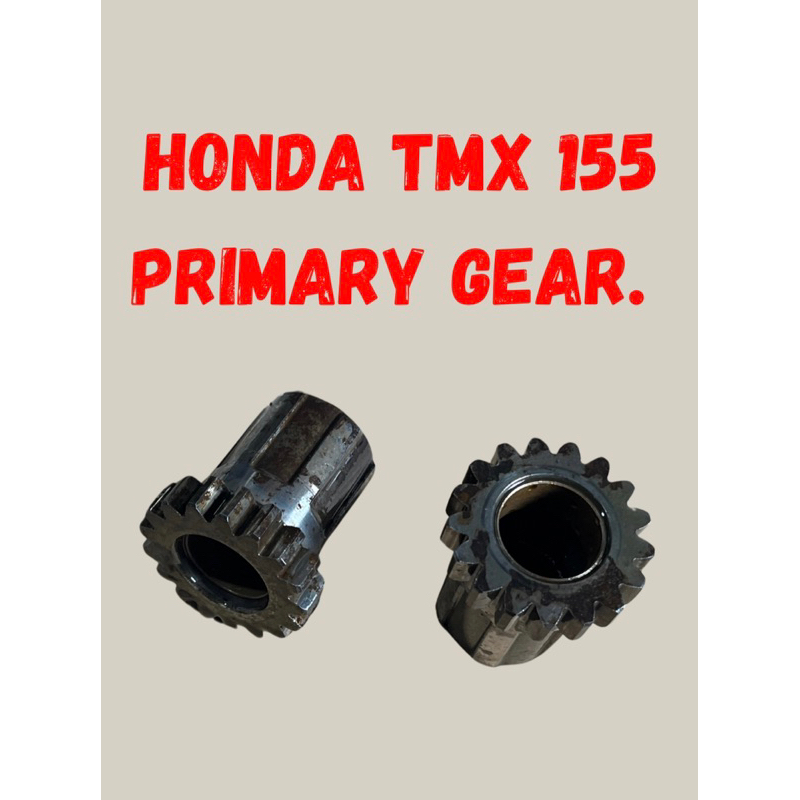 TMX 155 Primary Gear(1PC) Secondhand Genuine | Shopee Philippines