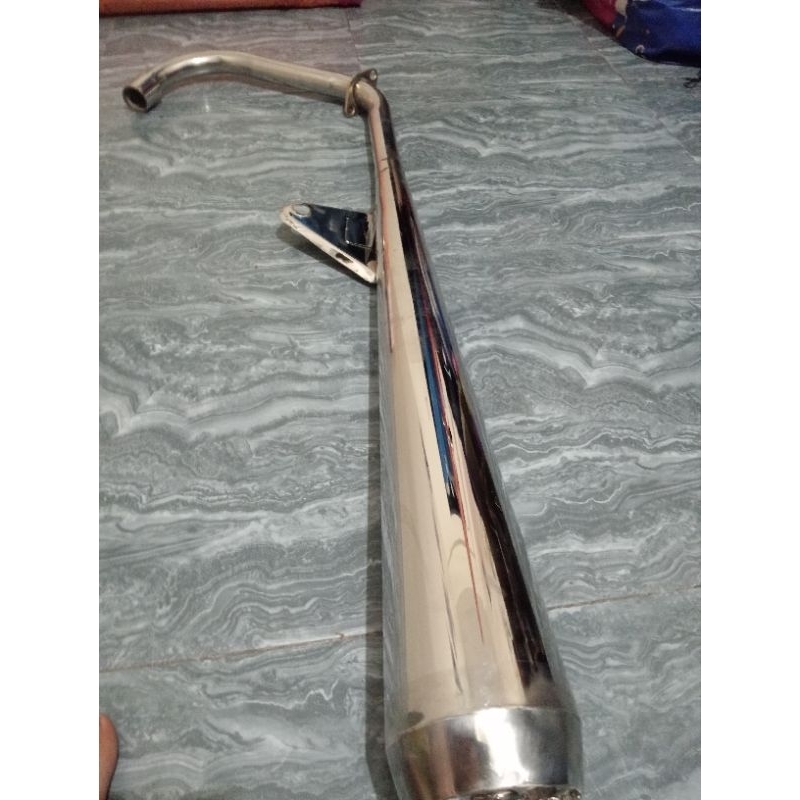 microbike ext version 2 chicken pipe stainless | Shopee Philippines