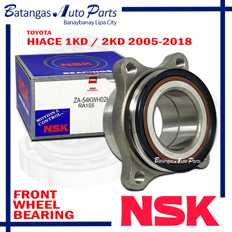 NSK FRONT WHEEL BEARING TOYOTA HIACE 1KD/2KD 2005-2015 MADE IN JAPAN ...