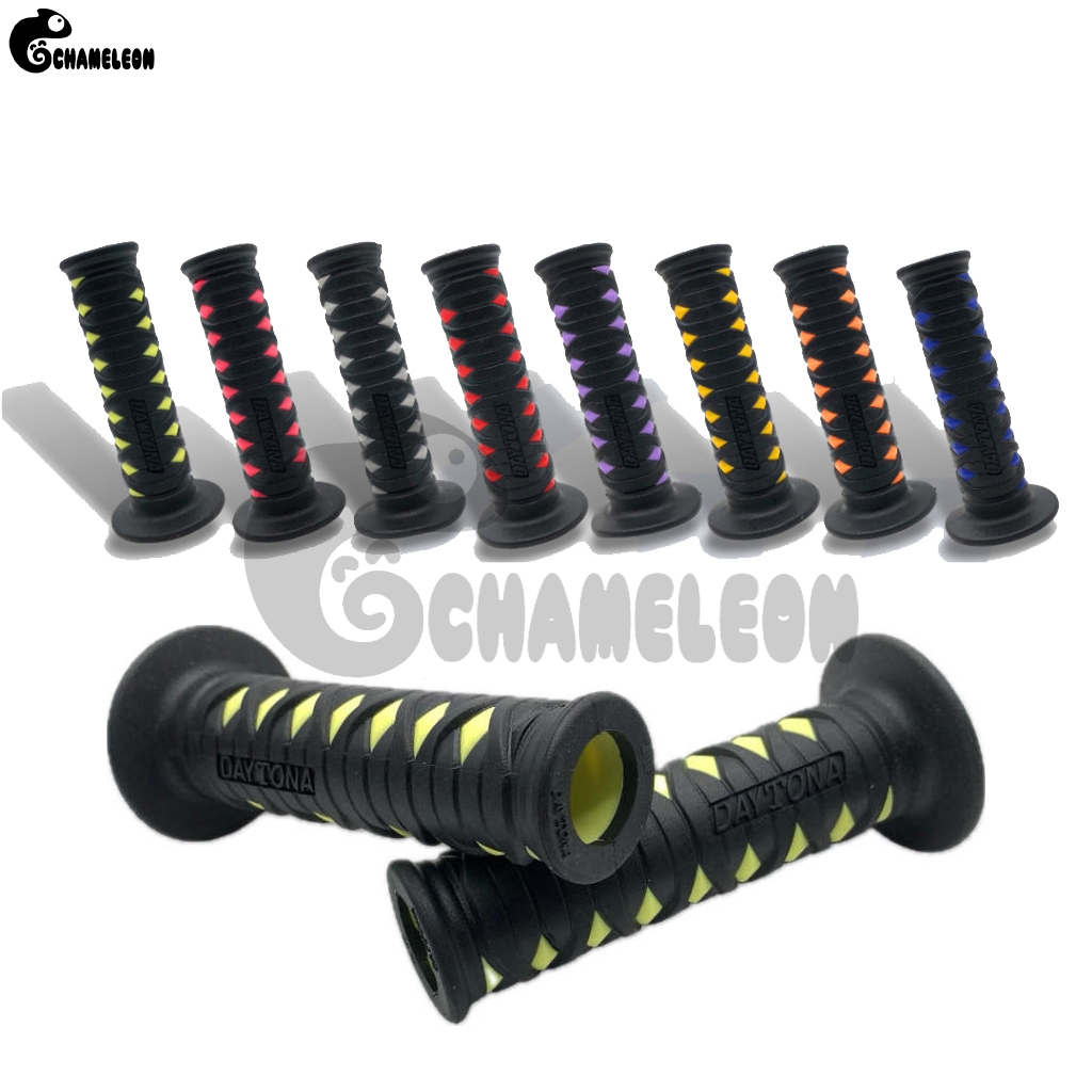 Chameleon Motorcycle Daytona Hemp Rope Design Handle Grips | Shopee ...