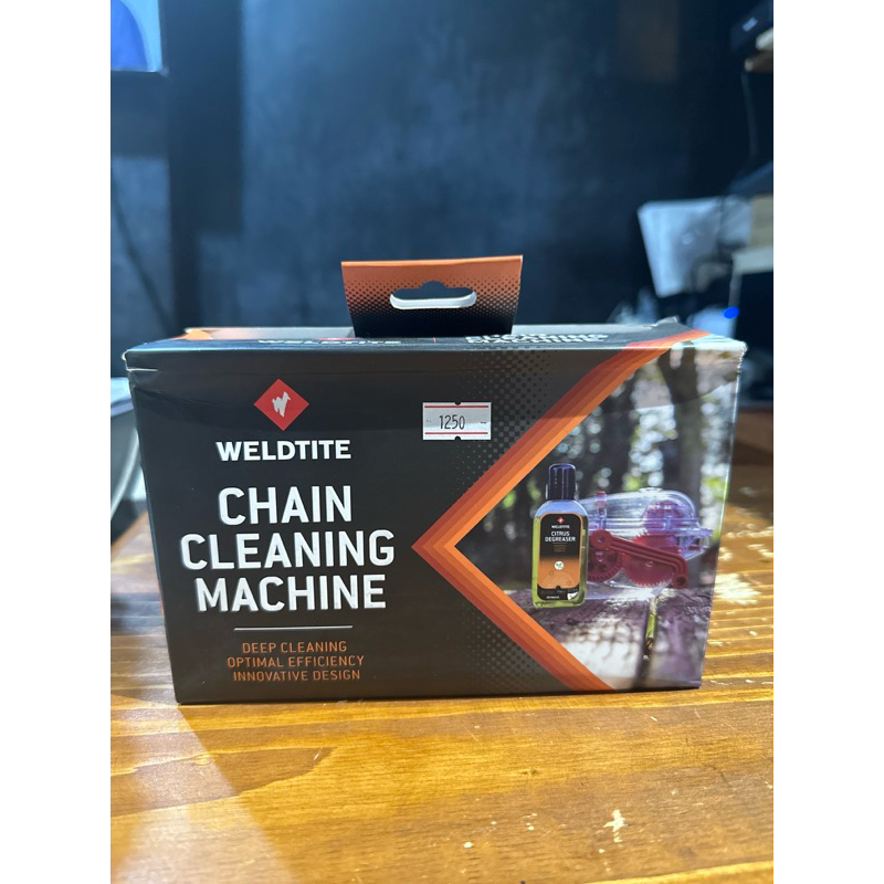 Weldtite Bike Chain Cleaning Machine with Free cutrus degreaser ...