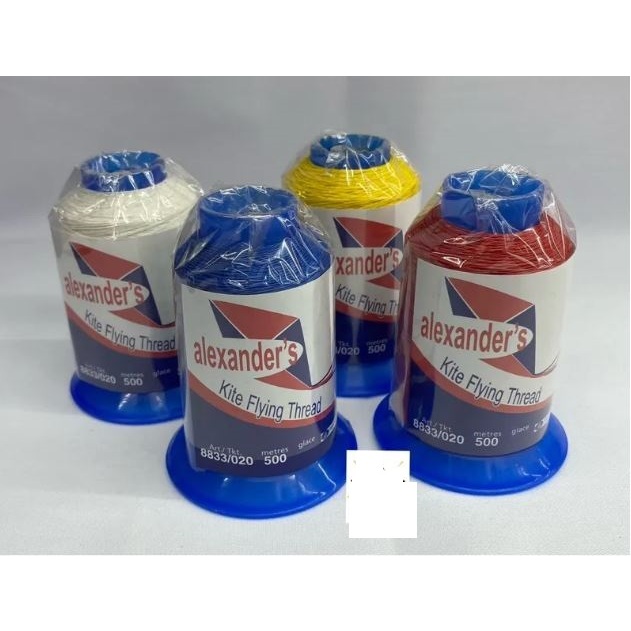 ON HAND ALEXANDER Kite Flying Thread 100% Cotton Thread 500M (1pc ...