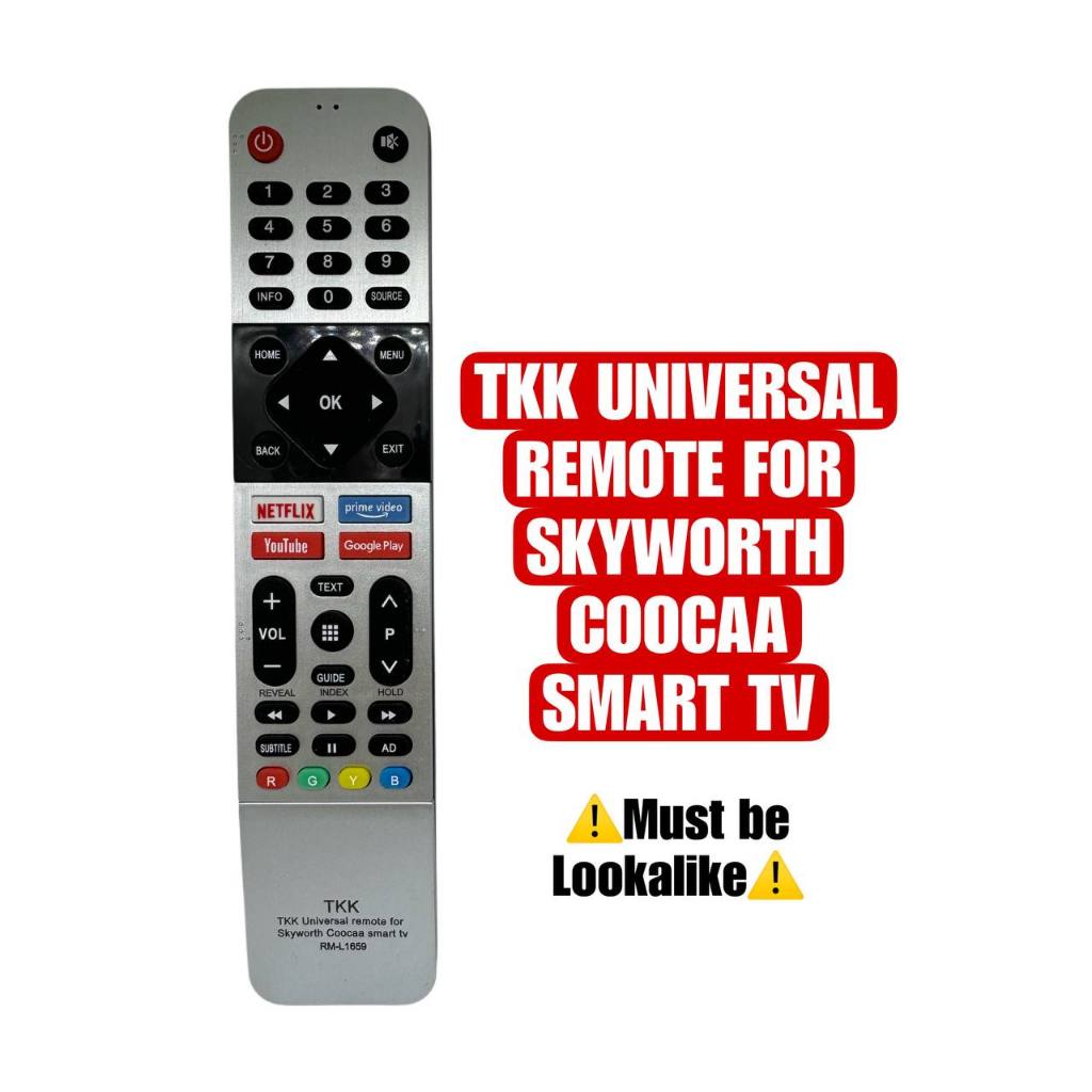 Universal NEW all COOCAA Skyworth Smart Remote Control Skyworth Smart TV | Shopee Philippines