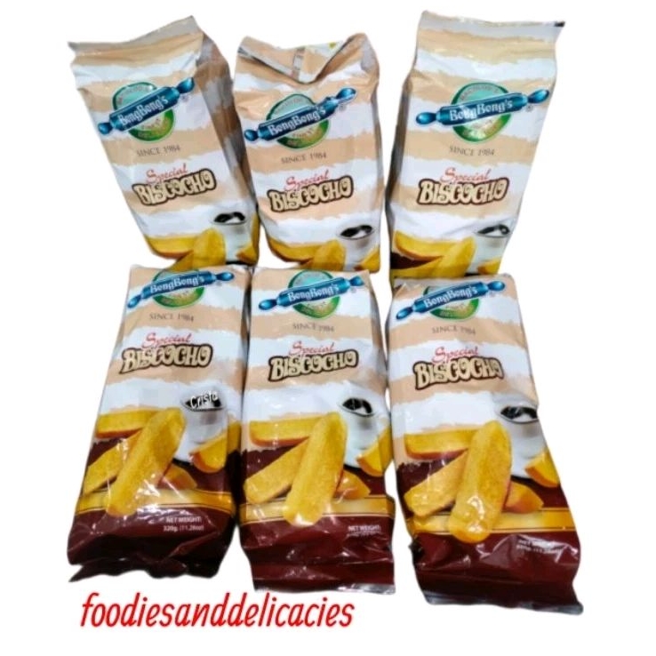 BUY 6 Packs Biscocho Big get 1 FREE baon pack small piaya | Shopee ...