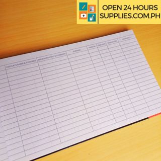 Visitor's Security Logbook (Valiant) 300 pages | Shopee Philippines