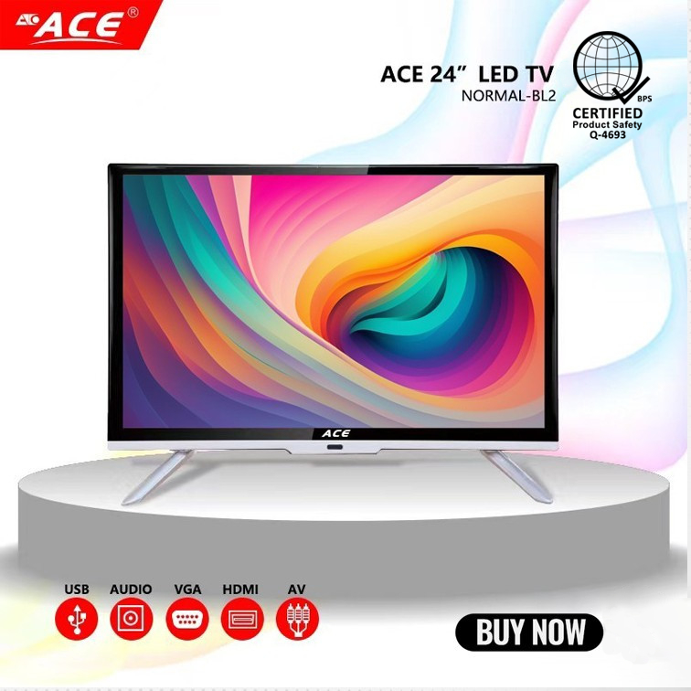 ACE 24" Normal LED-605 TV BL-2 | Shopee Philippines