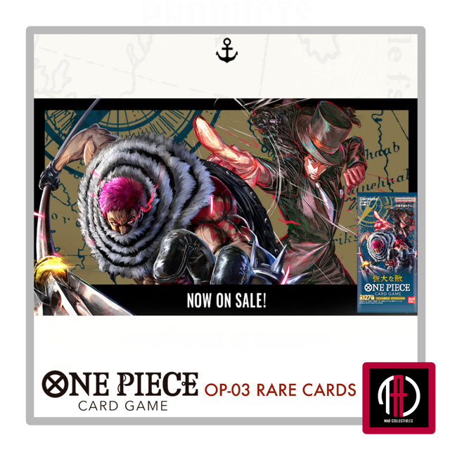 One Piece TCG Singles - OP-03 Rare Cards - Pillars of Strength Mighty ...