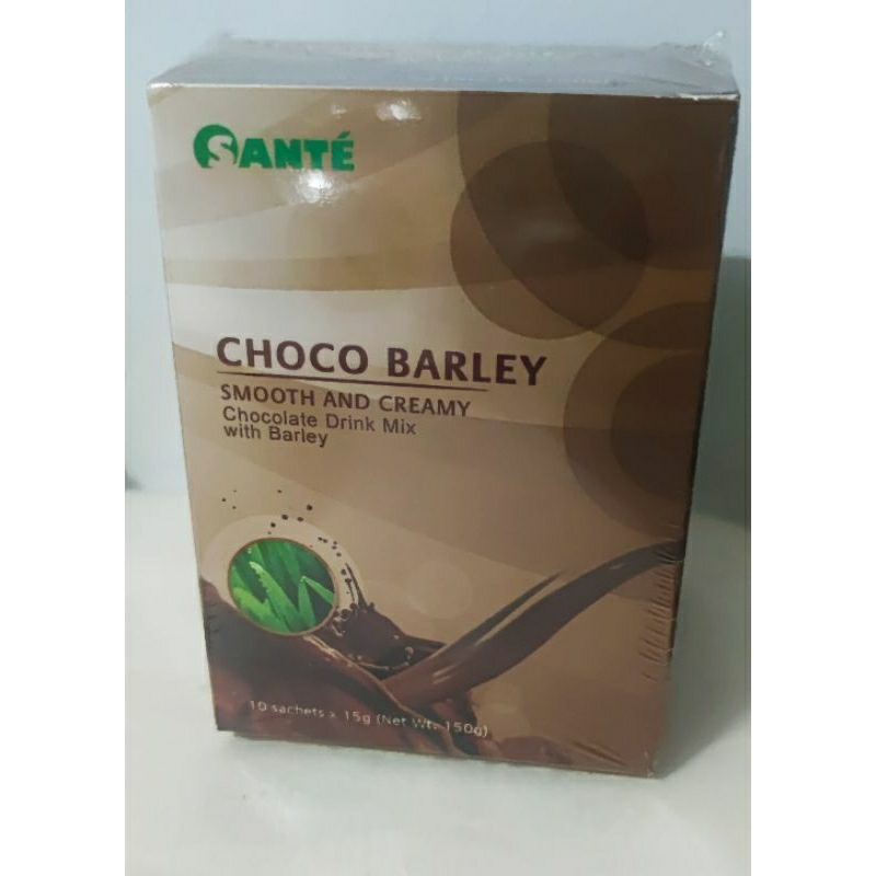 Healthy Creamy Choco with Barley 1 box contains 10 sachets of premium ...