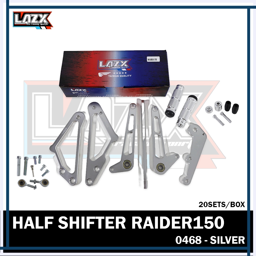 Lazx Half shifter raider 150 - 468 | Shopee Philippines