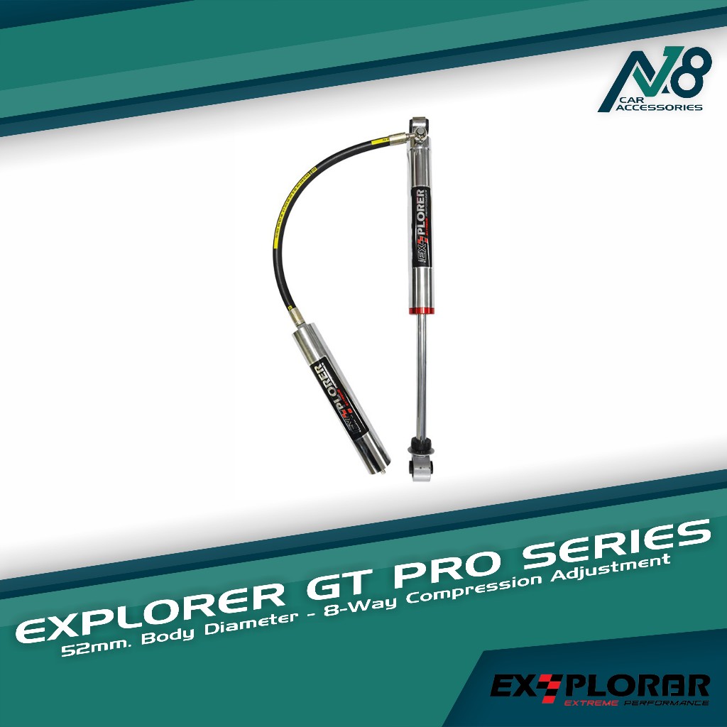 EXPLORER GT Pro Series 8-Way Compression Adjustment Genuine | Shopee ...
