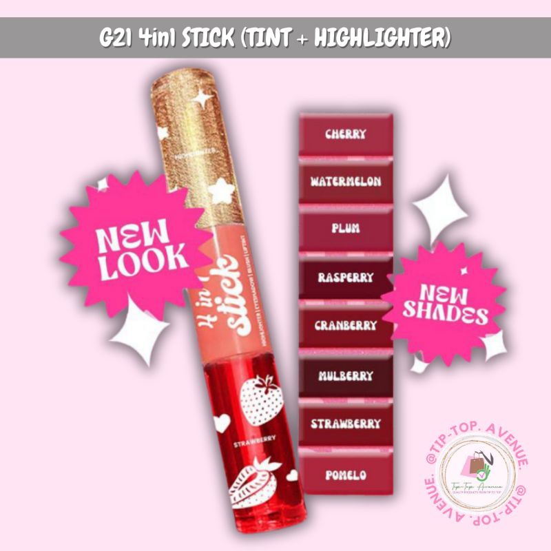 G21 4in1 Stick New Shades (Cherry/Mulberry/Pomelo/Watermelon/Plum ...