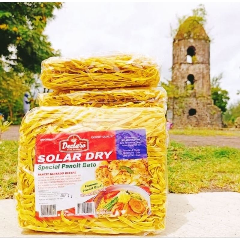 PANSIT BATO DECLARO'S ORIGINAL SOLAR DRY SPECIAL PANSIT BATO 500 grams ...