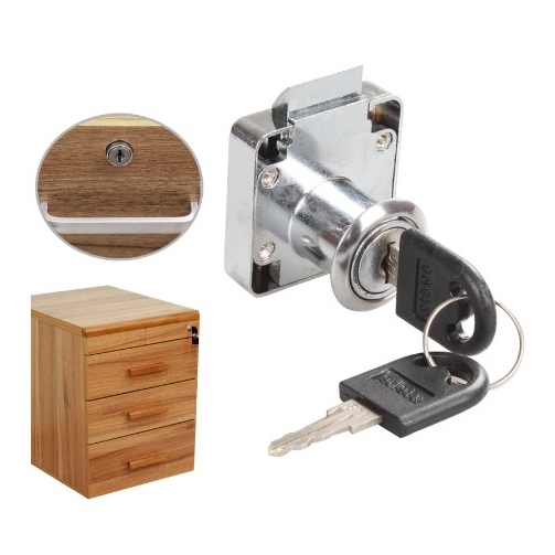 1PCS Drawer Lock Desk Flat Head Drawer Lock Counter Lock Cabinet ...