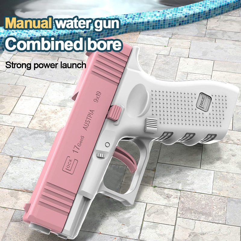 Children's Glock recoil water gun toy outdoor play water gun toy ...