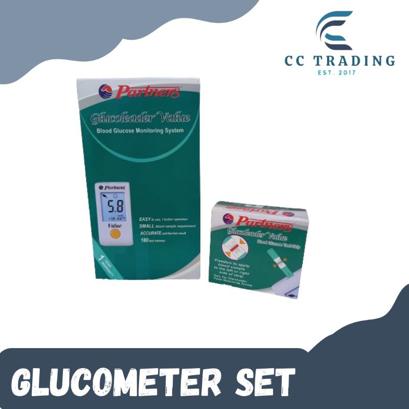 Partners GLUCOMETER SET | Shopee Philippines
