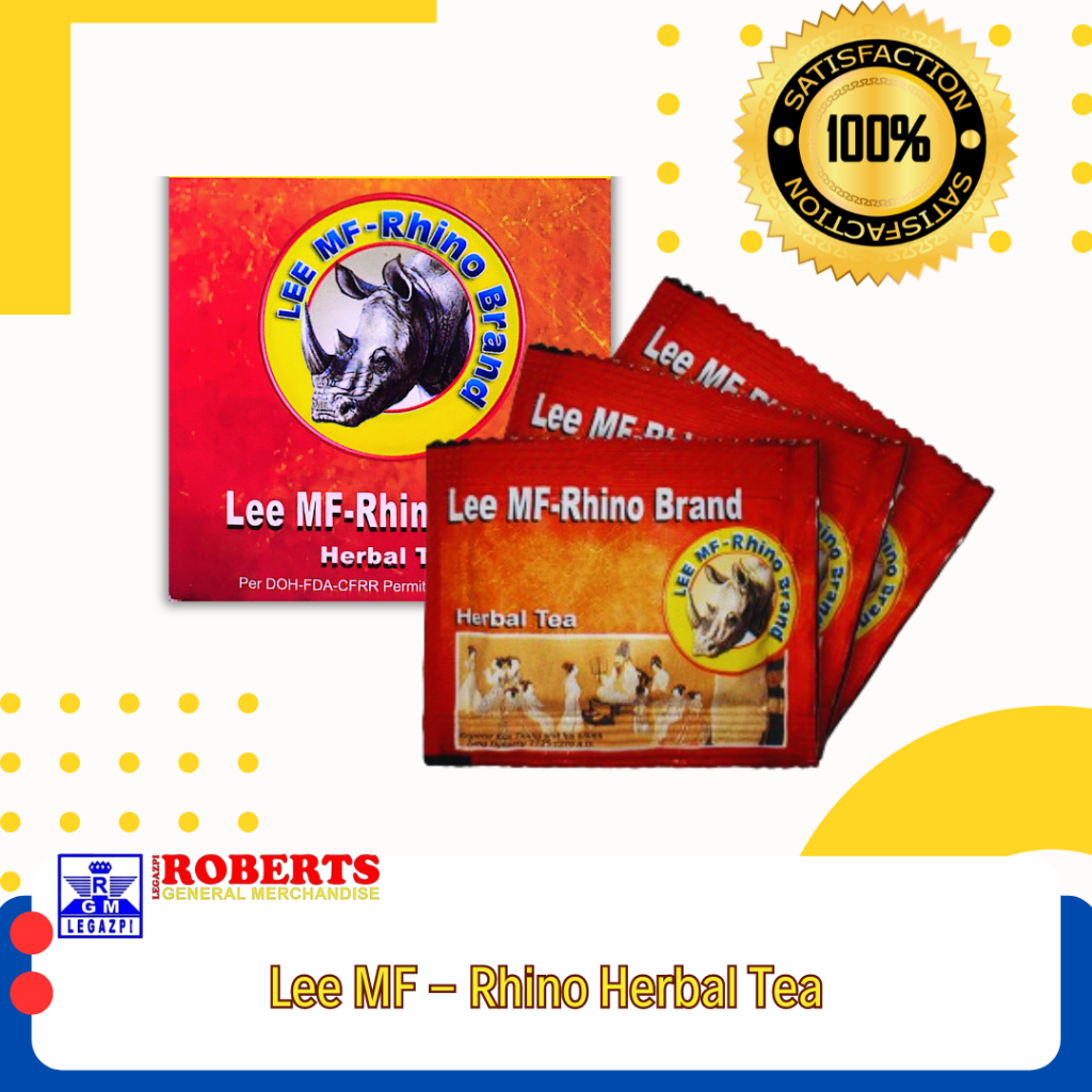 Lee MF-Rhino Brand Herbal Tea (1 bx x 3 sachets) Or ( 1 bx x 5 sachets ...