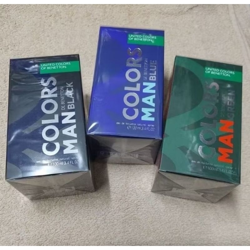 UCB Benetton Colors Man Eau De Toilette 100ml | Shopee Philippines