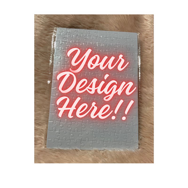 Personalized/customized Jigsaw Puzzle A4 (your own design) | Shopee ...