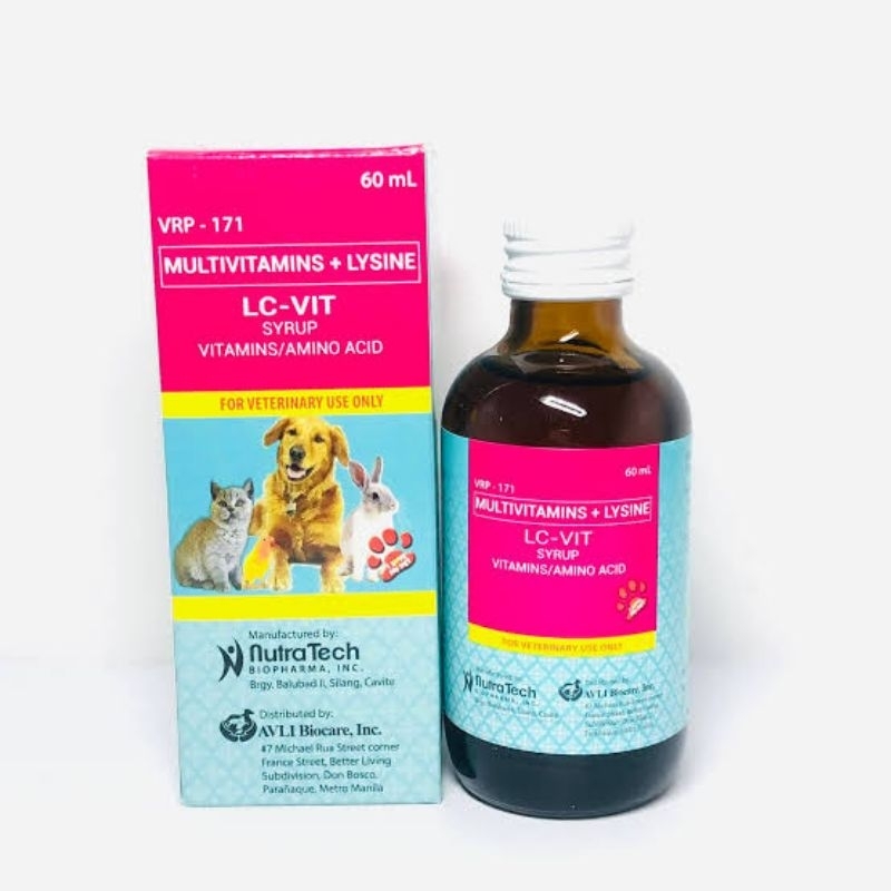 LC VIT- MULTIVITAMINS LC Vit Multi-vitamins Syrup, Pet Multivitamins ...