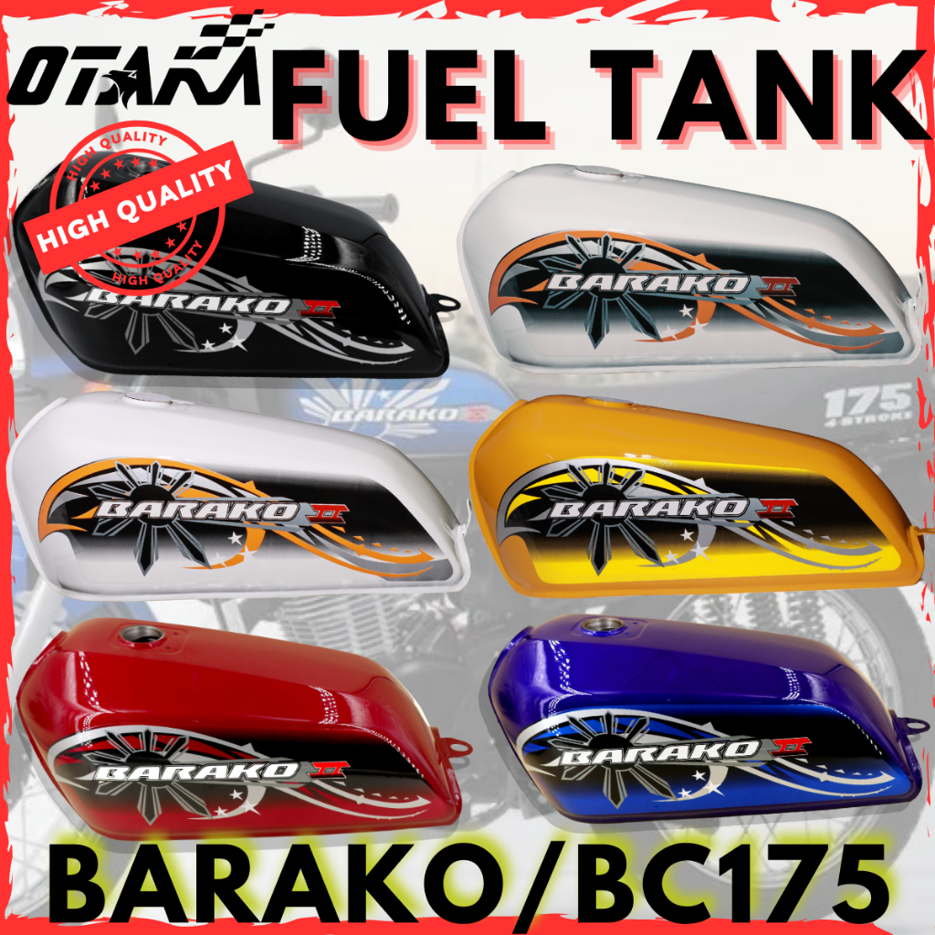 FUEL TANK/GAS TANK FOR KAWASAKI BARAKO I/BARAKO II/BARAKO/BC175 BLUE ...