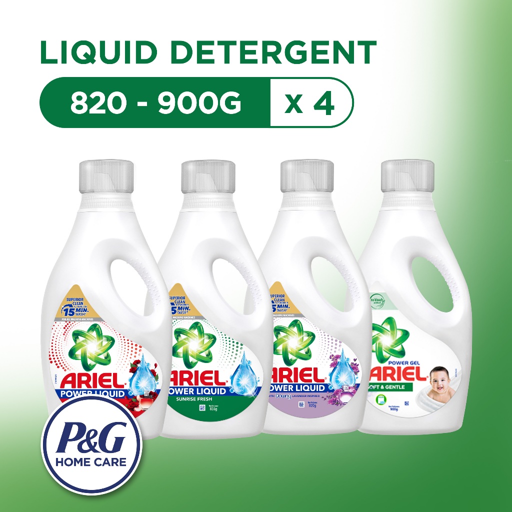 Ariel Liquid Detergent Sunrise Fresh Floral Passion Lavender 820 - 900G ...