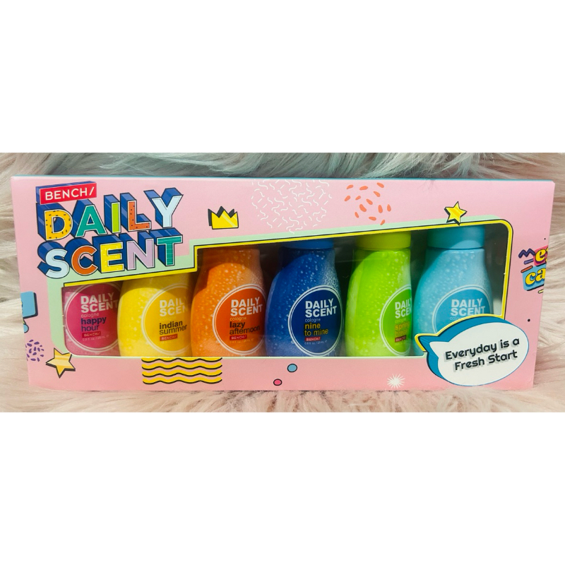 Bench Daily Scent Cologne Trial Pack 25ml (6pcs) | Shopee Philippines
