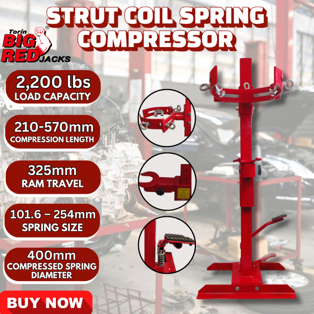 Big Red Strut Coil Spring Compressor | Shopee Philippines