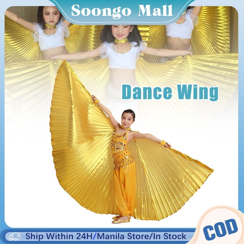 Shining Belly Dance Wings Dancing Butterfly Wings Props Professional ...