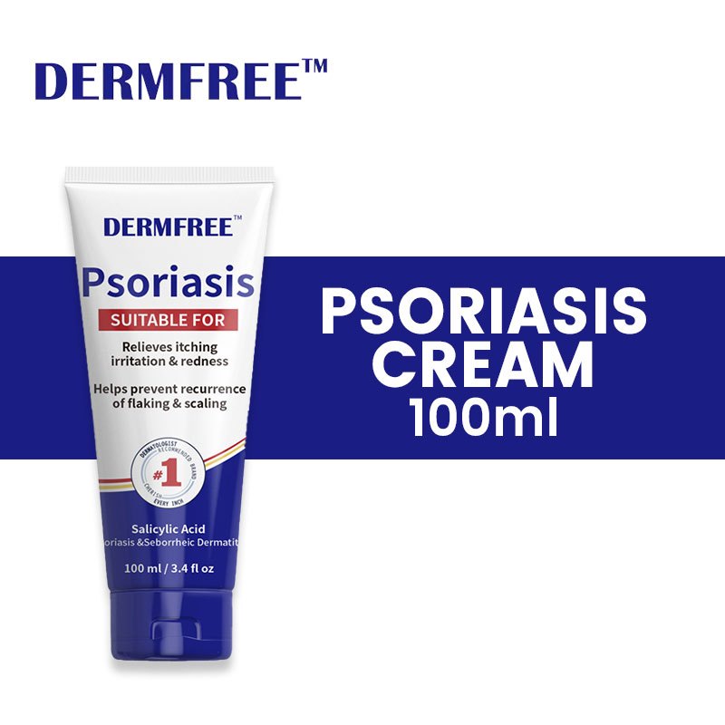 DERMFREE Psoriasis Cream Dermatitis Anti Fungal Relieves itching ...