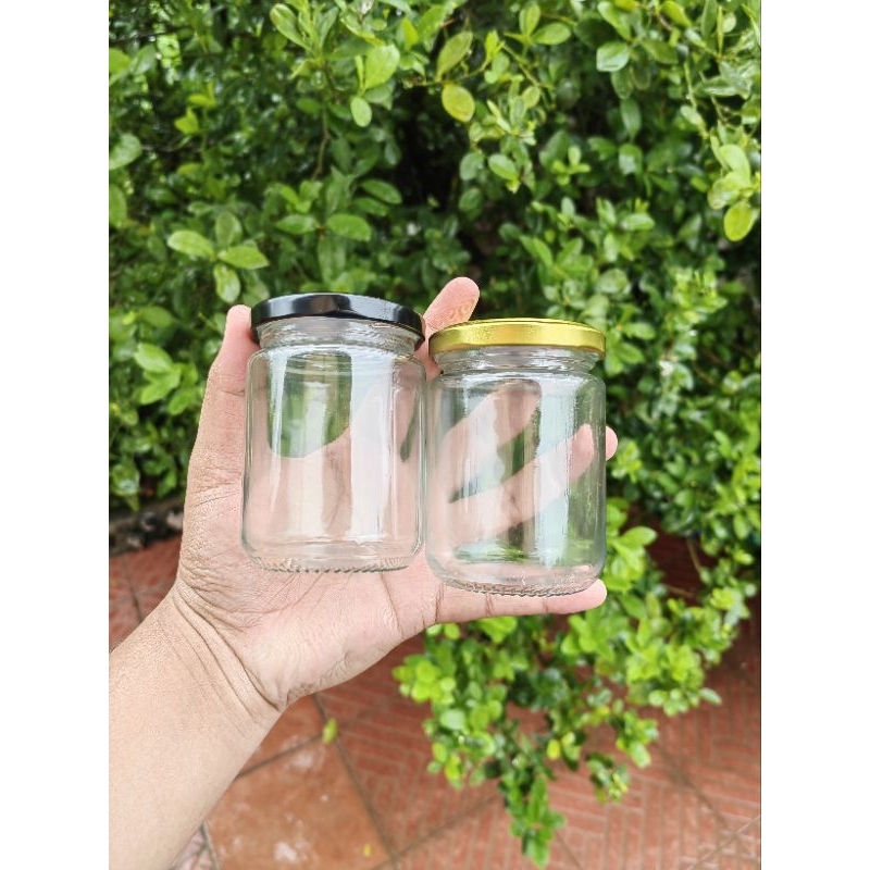 35Pcs J-240 240ml Glass Jar with FREE Plastic Seal | Shopee Philippines