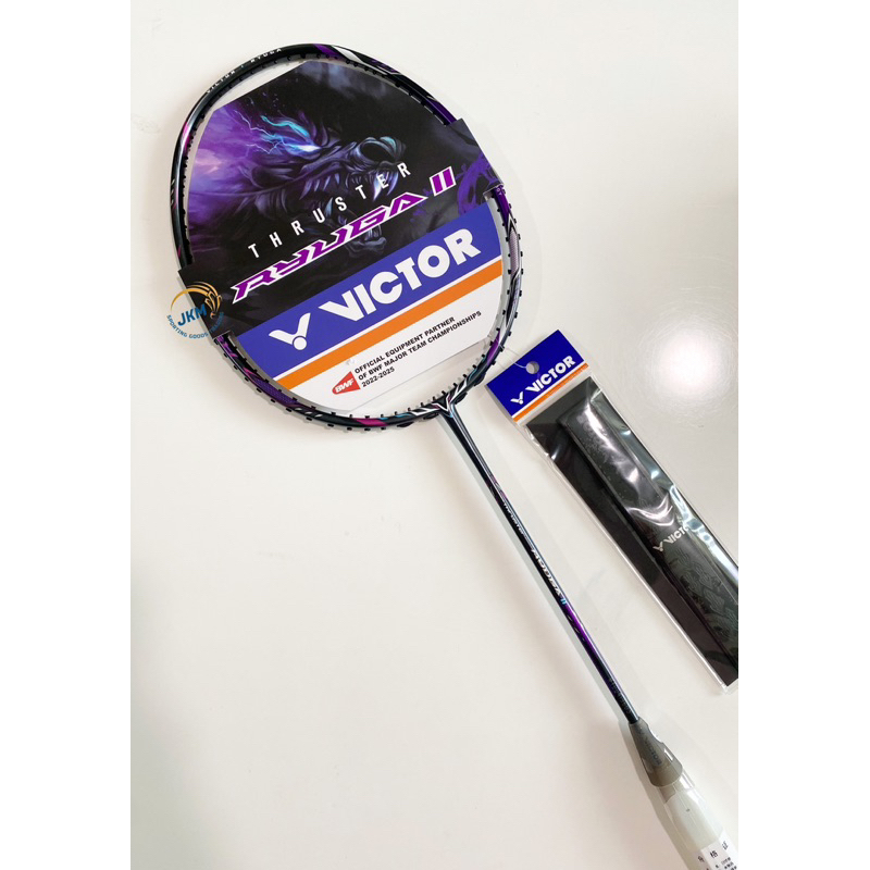 VICTOR THRUSTER RYUGA 2 LEE ZI JIA BADMINTON RACKET Original | Shopee ...