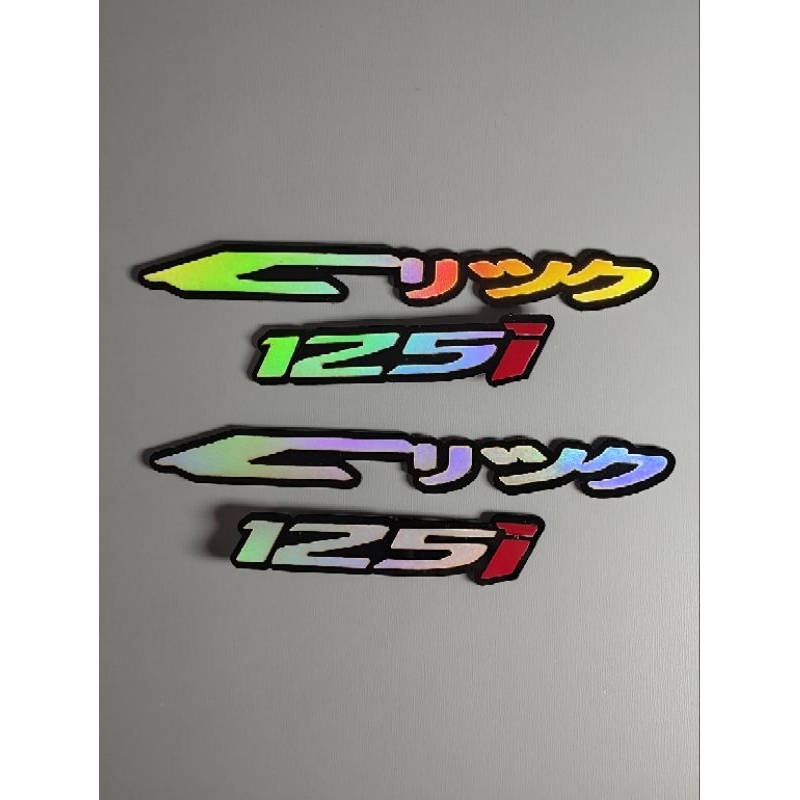 HONDACLICK 125i &150i & 160JAPANESE (EMBOSSED EMBLEM 🇯🇵 ) | Shopee ...