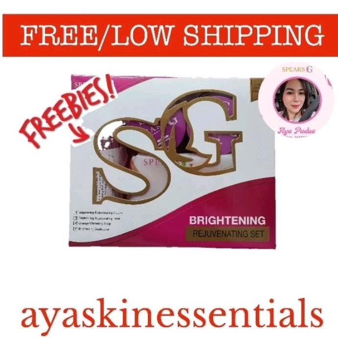 ORIGINAL Speaks G Rejuvenating Set | Shopee Philippines