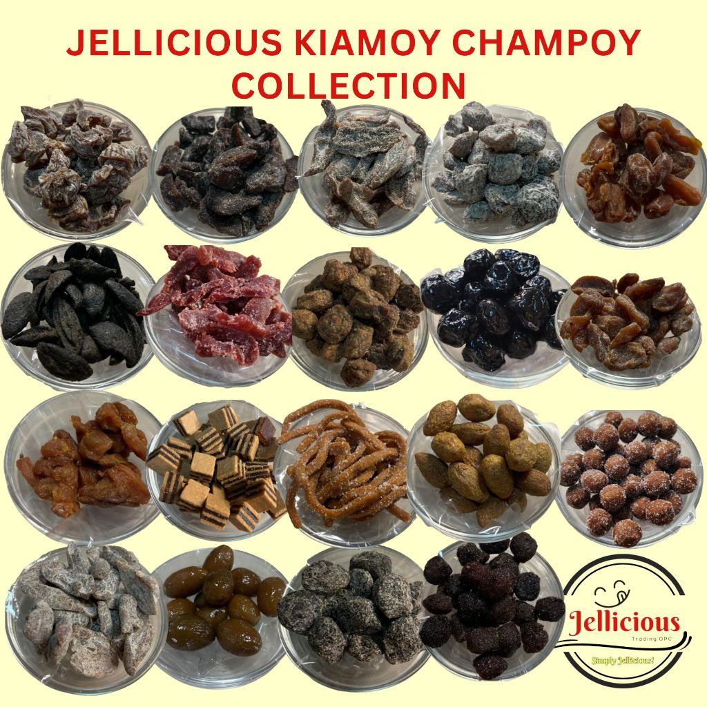 JELLICIOUS Kiamoy Champoy Collection Imported from Hong Kong and ...