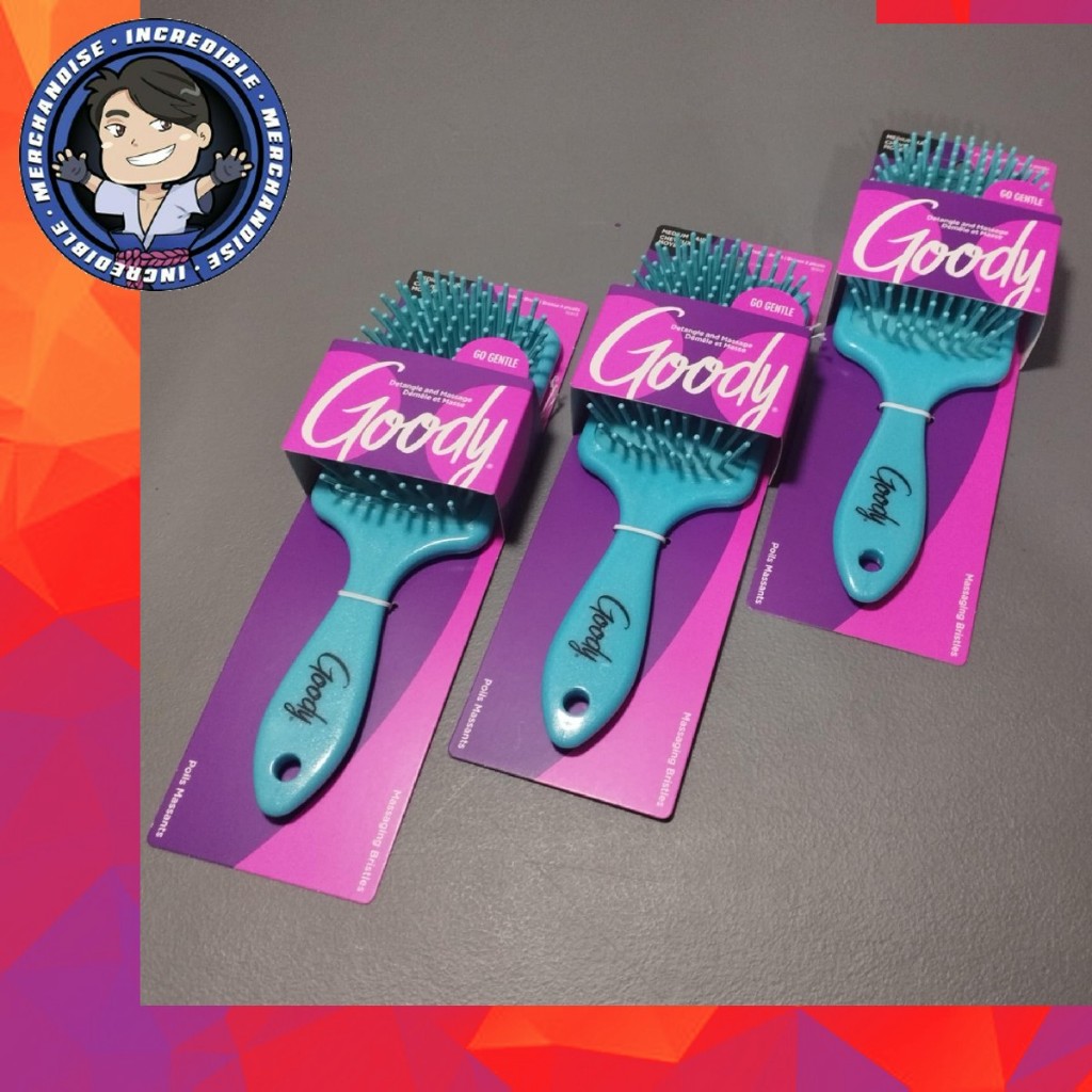 Goody Go Gentle Spa Therapy Paddle Massaging Bristles | Shopee Philippines