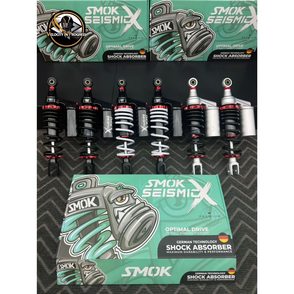 SMOK THAILAND SHOCK ABSORBER SEISMIC X NMAX V2 2020 / AEROX V2 280MM ...