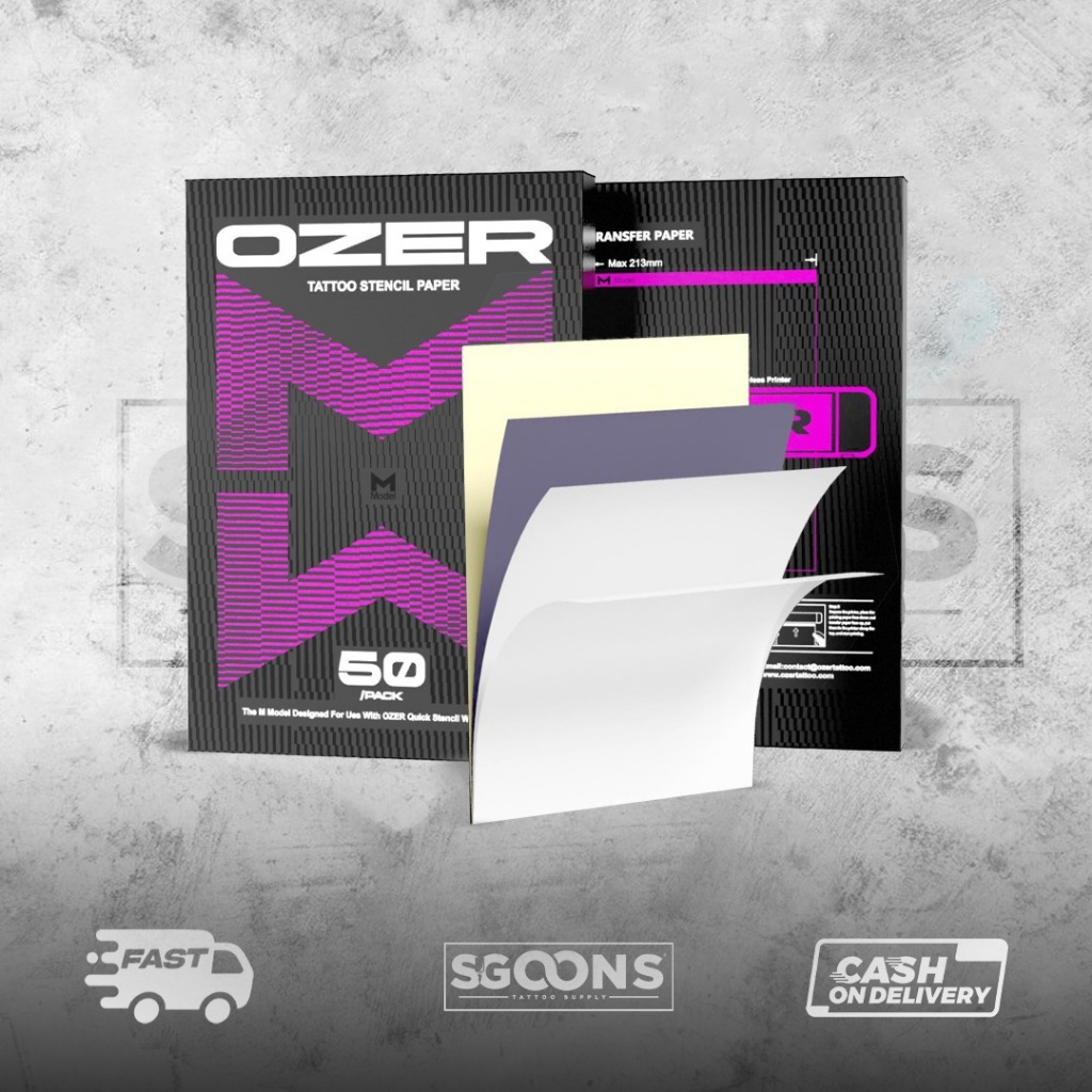 OZER QUICK STENCIL THERMAL TATTOO PAPER | SGOONS TATTOO SUPPLY | Shopee Philippines