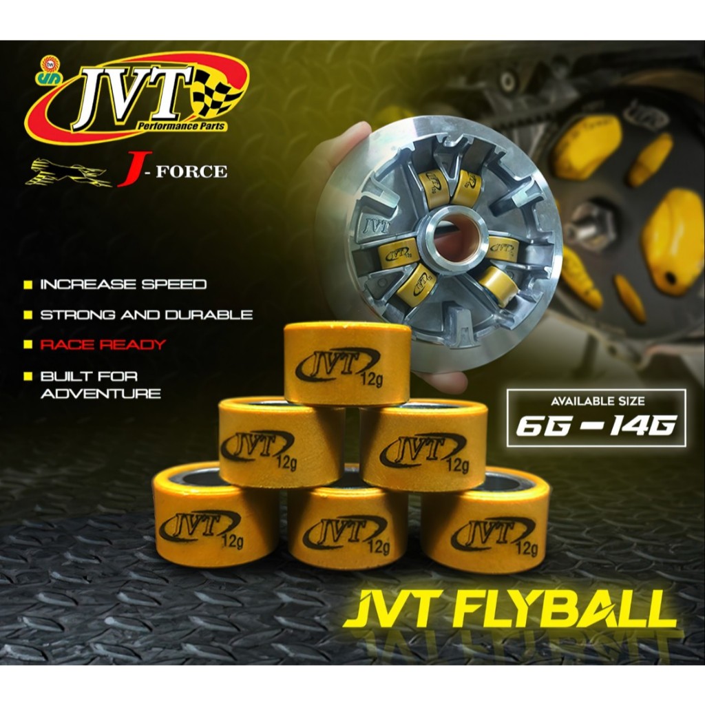 JVT FLYBALL (bola) for NMAX, MIO I 125, AEROX, CLICK, PCX, ADV, BEAT F ...