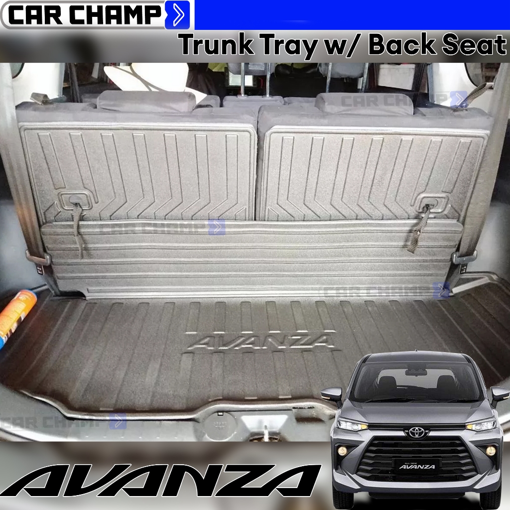 Toyota Avanza 2022 to 2025 OEM Trunk Tray [ PREMIUM / 5D WITH EXTENSION ...