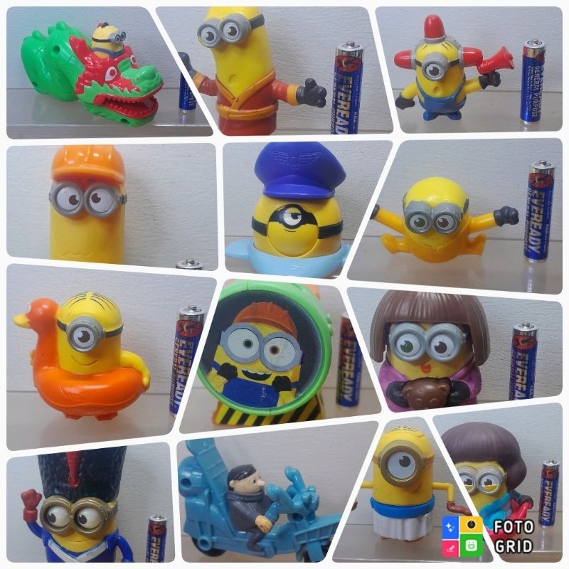 Mcdo minions preloved | Shopee Philippines