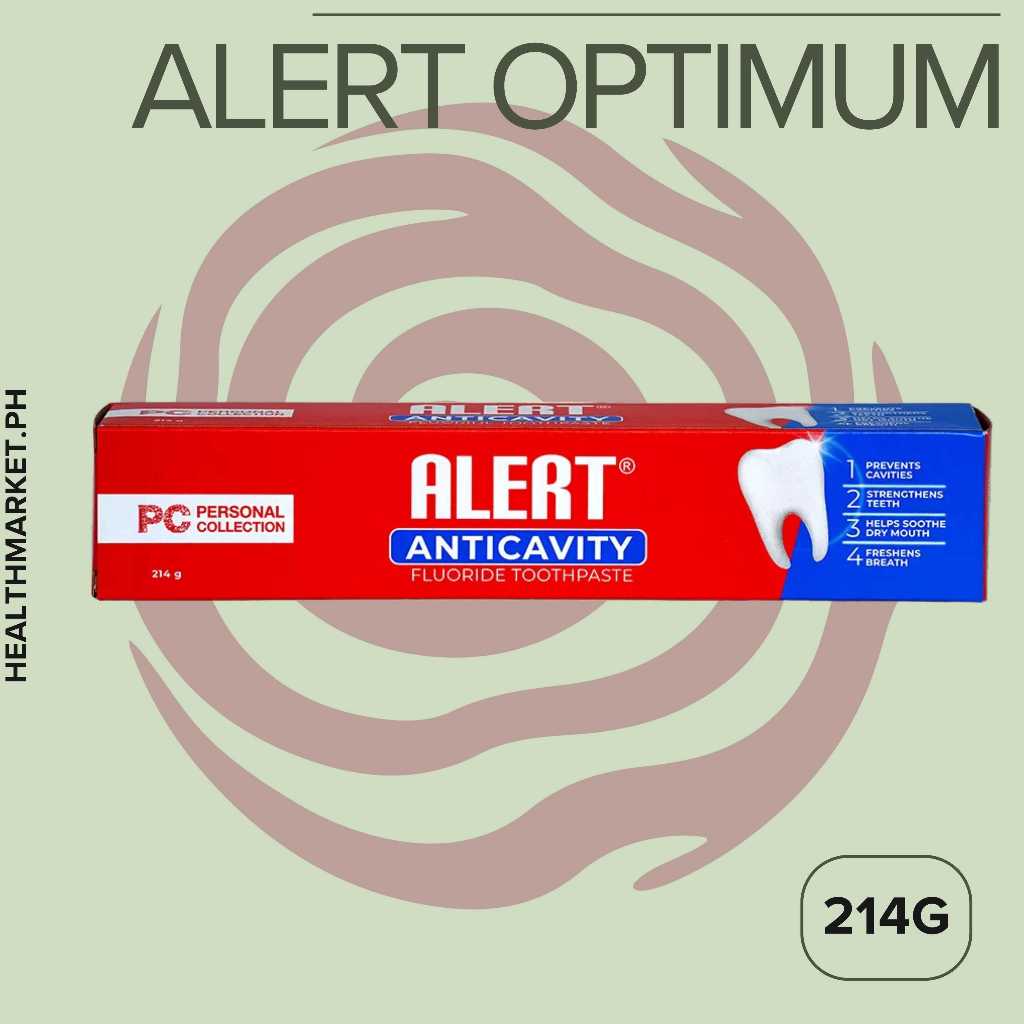 Personal Collection Alert Anticavity Flouride Toothpaste 214g | Shopee ...