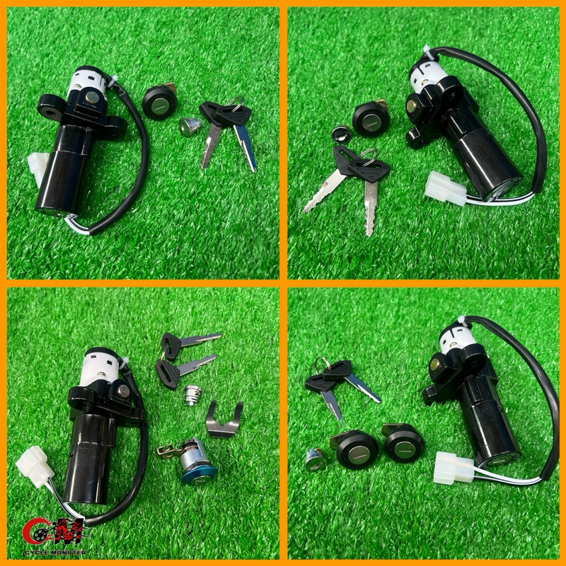 ignition switch lock key one set rouser 180 220 ns150 ns200 135 ...