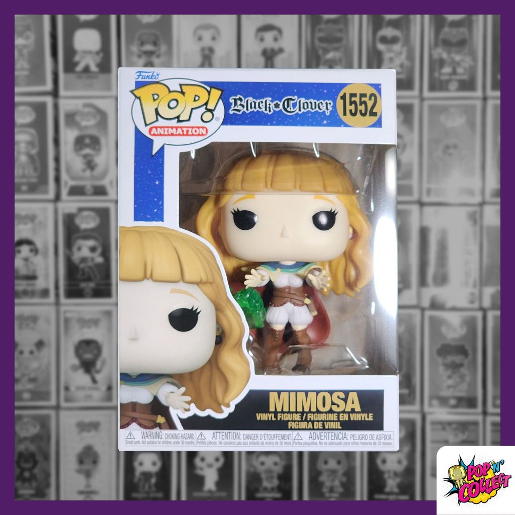 Funko Pop! Black Clover - Mimosa 1552 w/ Free Protector (Sold by Pop N ...
