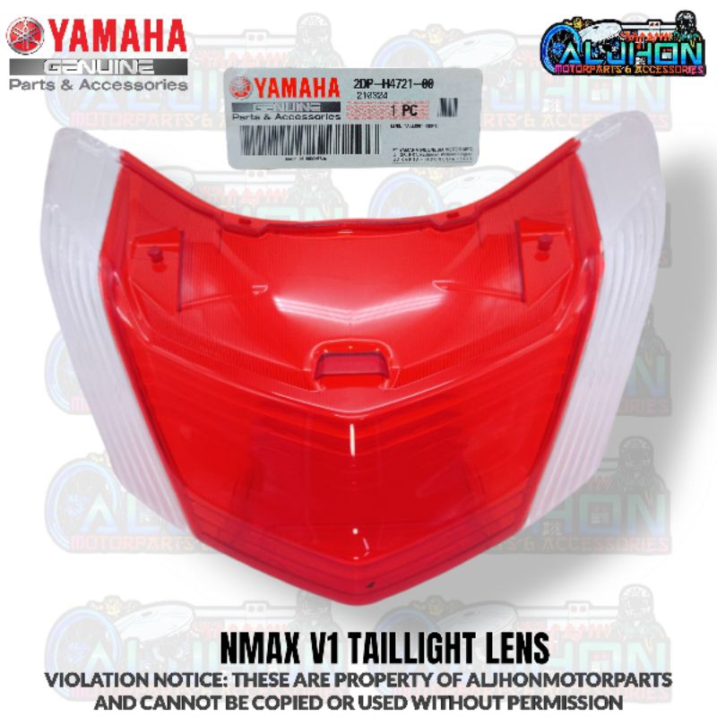 YAMAHA NMAX V1 TAIL LIGHT LENS 2DP-H4721-00 | Shopee Philippines