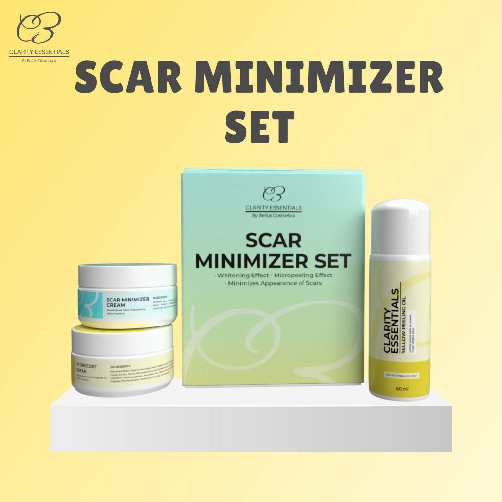 Scar remover | Scar Minimizer Set | Peklat Treatment Clarity Essentials ...