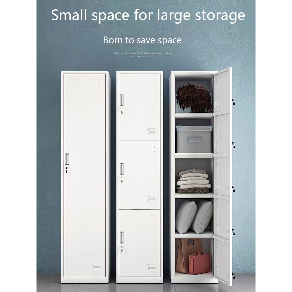 Single Door Locker Metal Cabinet With Lock Employee Storage Cabinet ...