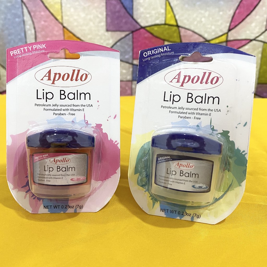 Apollo Lip Balm (Original/ Pretty Pink) 7g | Shopee Philippines