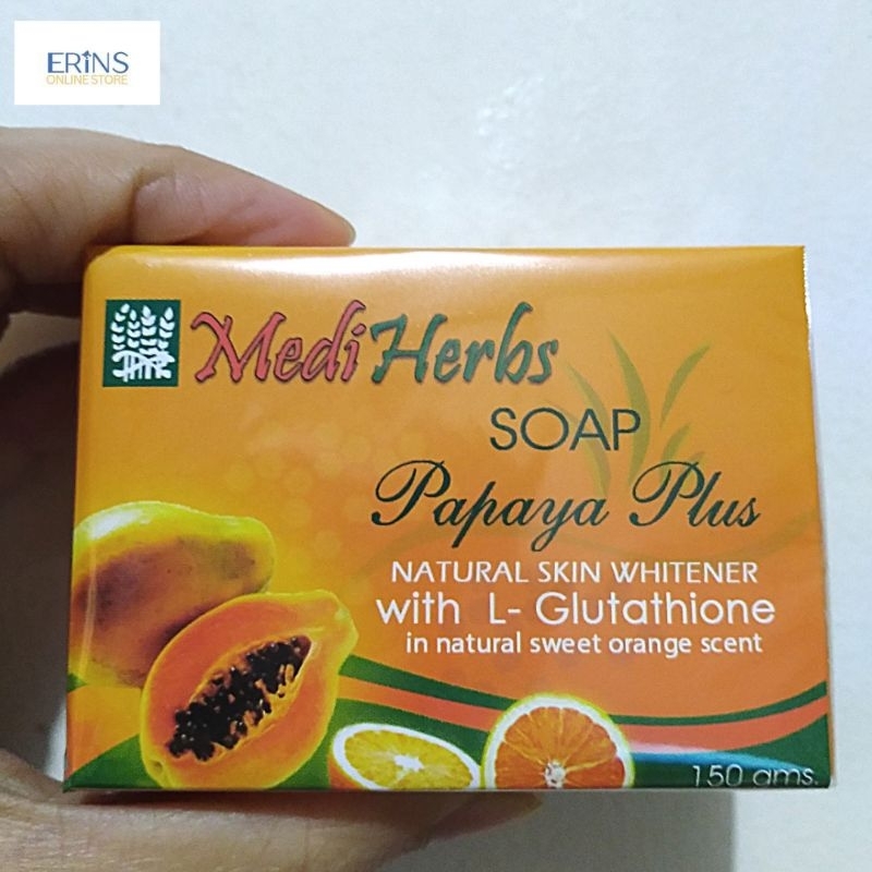 MediHerbs Soap Papaya Plus (150g) | Shopee Philippines